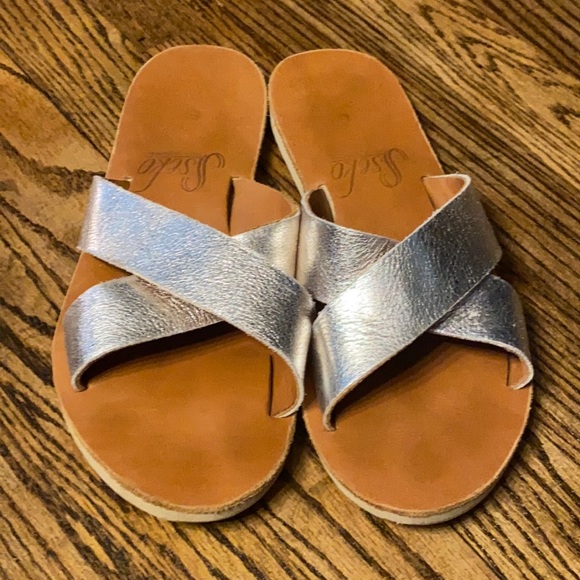 Sseko | Shoes | White Gold Sseko Sandals | Poshmark